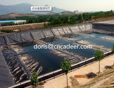 China black color 1mm HDPE Geomembrane/LDPE geomembrane/pond liner,black color 1mm HDPE Geomembrane/LDPE geomembrane/pond line for sale