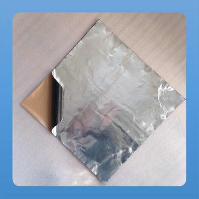 China 300x250mm car door black butyl rubber tape loud dampening shockproof tape deadening alimumn silver for sale