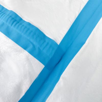China 20mm blue tape Waterproof Disposable Protective Suits tapes , Virus Protective Clothing tape for sale