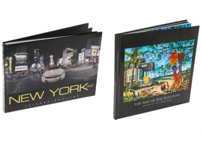 China Fine Art Book Printing Services , Leather Bound Book Printing Square Back for sale