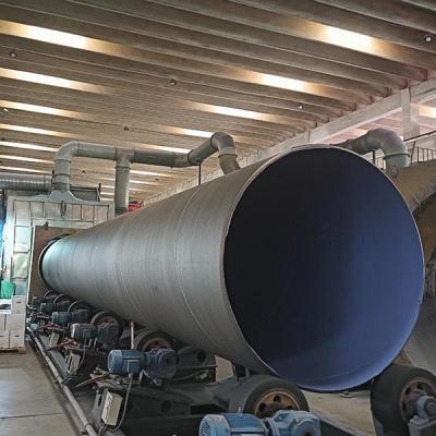 China DN200-DN3500 Water Line Pipe Anticorrosive Engineered Steel Water Pipe Spiral Pit Pipe for sale