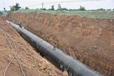 China API 5L 3LPE Coated SAWH Pipe Q235B 1826mm OD 20.0mm WT Water Supply Pipe for sale
