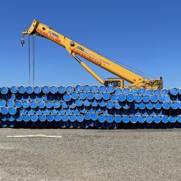 China 325mm OD 6mm 3lpe Coated Pipe For Water Supply Fbe Lined Pipe for sale