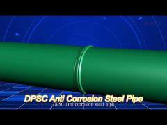 dpsc anti corrosion steel pipe  socket type inner epoxy