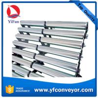 China Flexible Gravity Steel Twin Roller Conveyor for loading unloading containers for sale