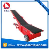 China Auto Walking Container Loading Unloading Conveyor for sale