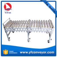 China Gravity Flexible Extendable PVC Roller Conveyor for sale