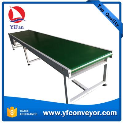 China Bags Loading Unloading PVC Belt Conveyor for sale