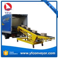 China Belt Conveyor for Truck loading Unloading for sale