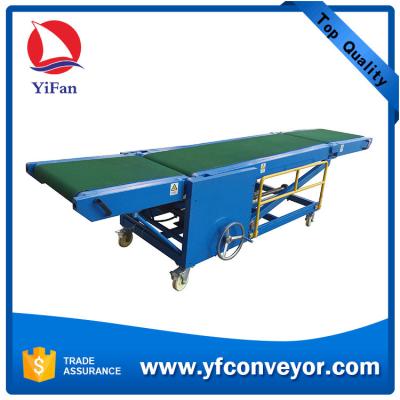 China Foldable Belt Conveyor System Portable Conveyor System Container Loading Conveyor for sale