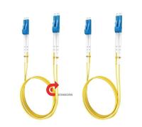 Quality PVC LC to LC Single Mode Fiber Patch Cables, OS2 Fiber Optic Cable 10G SMF for sale