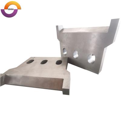China Mechanical Flying Shear Blade Hydraulic With Wear Resistance For Bar Mill for sale