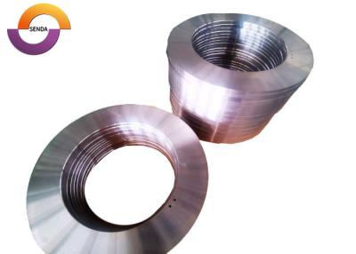 China Lâminas giratórias Cr12MoV da talhadeira do círculo HRC55 do metal para a bobina que corta a linha à venda