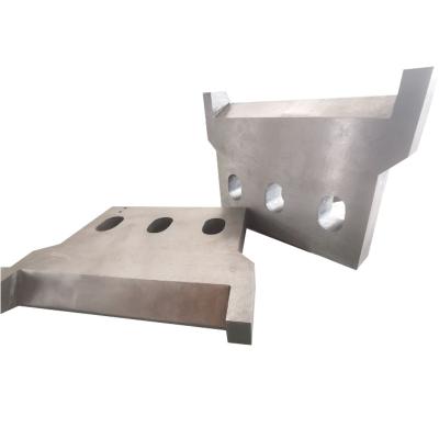China Tool Steel Flying Shear Blade For Matching Machines Grinding Angle ±0.02° for sale