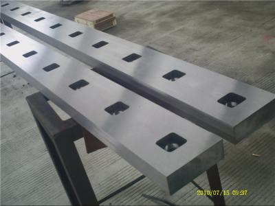 China TiAlN Coating Steel Shear Blades With Smooth Surface And Hole Diameter for sale