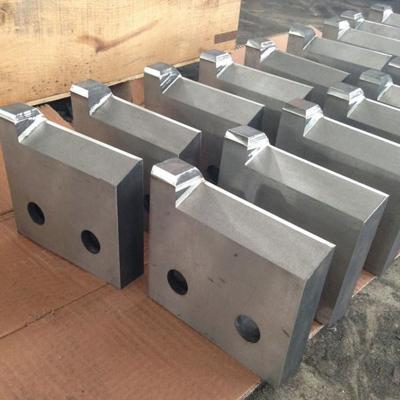 중국 OEM 비행 셰어 블레이드 HRC 55 레버 철 막대 절단 블레이드 판매용