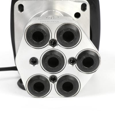 Cina Tre interruttori sinistra idraulica escavatore joystick maniglia Poli Valve per coreano in vendita