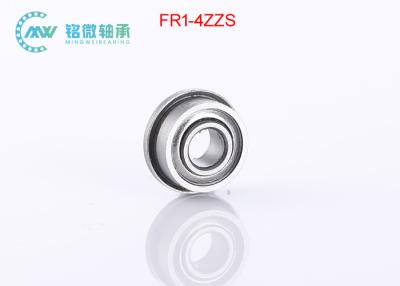 China Miniature Flange Bearings 1.984 x 6.350 x 3.571mm FR1-4ZZ for sale