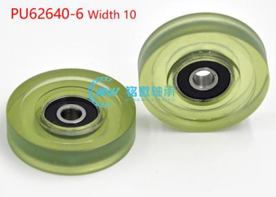 China Fitness Equipment Polyurethane Covered Bearing 6mmx40mmx10mm for sale