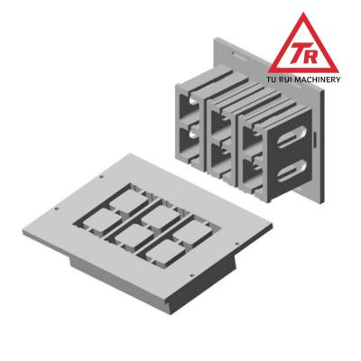 China Polished Hollow Block Moulds Hollow Brick Mold For Precision Engineering for sale