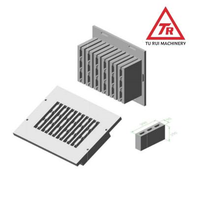 China High Precision Hollow Brick Mould For Walls And Partition Construction for sale