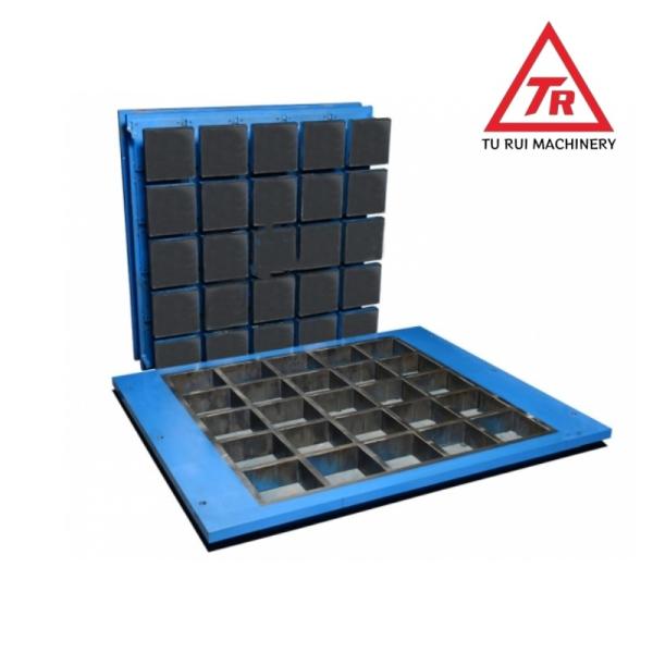 Quality High Efficiency Concrete Block Moulds Rectangular Steel Brick Mould For for sale