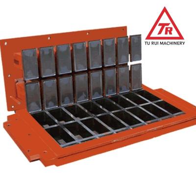 China Chemical Resistant Cement Block Mould 500×250×120mm Steel Mn16 Interchangeable Easy To Use for sale