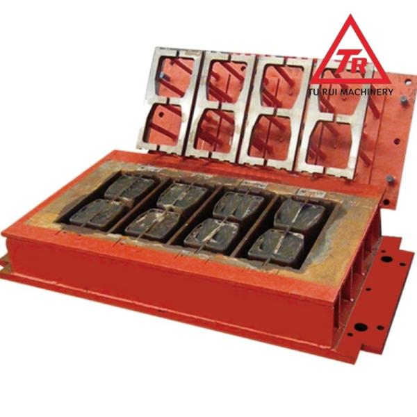 Quality Single Cavity Concrete Block Moulds 16Mn Steel CNC Machined Interlocking Block for sale
