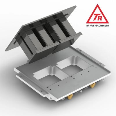 China 4 Cavities Solid Block Mould High Output Multifunctional For Gardens And Walkways for sale