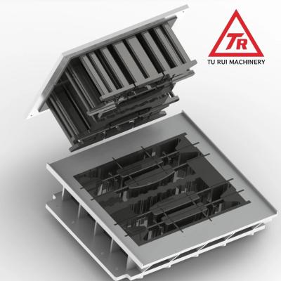 China Customised Hollow Block Moulds Hollow Brick Mold For Concrete Construction 220×110×80mm for sale