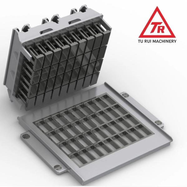 Quality Alloy Steel Casting Hollow Block Moulds Hollow Brick Mold 42CrMo For Concrete for sale