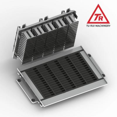 China 9 Cavities Hollow Block Moulds Hollow Brick Mold Energy Savings 200×200×200mm For Buildings for sale