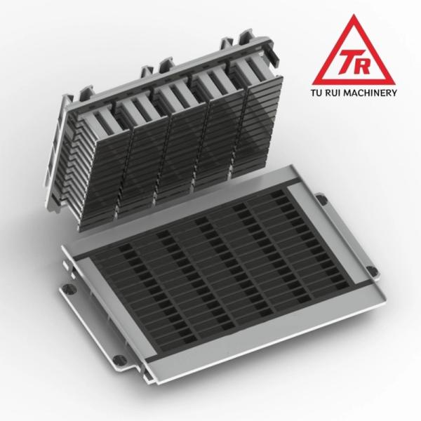 Quality 9 Cavities Hollow Block Moulds Hollow Brick Mold Energy Savings 200×200×200mm For Buildings for sale