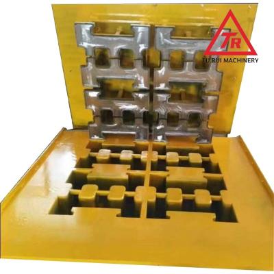 China Easy Cleanup Steel Brick Mould Weather Resistant Unfinished Metal Brick Mold 390×190×190mm for sale