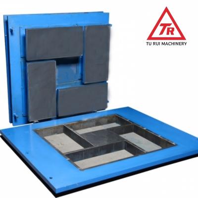 China Easy Cleaning Cement Brick Making Mould Manganese Steel Erosion Resistant Customizable for sale