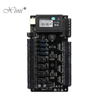 China C3-400 4 Doors Access Control System ZK TCP/IP Smart Card Access Control Board With Anti-Pass, Interlock Te koop