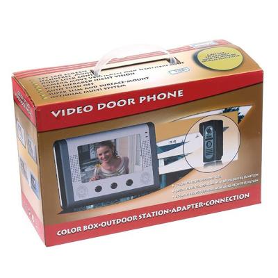 China Wired Door Bell Color Screen Door Access Control Video Door Phone Terminal for sale