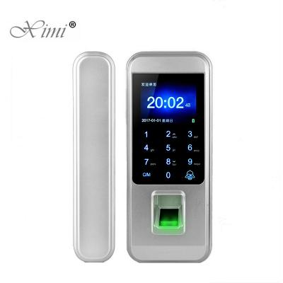 Cina Serratura di porta autonoma del controllo di accesso dell'impronta digitale per la porta di legno e di vetro in vendita