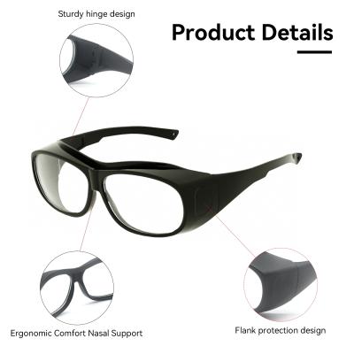 China Factory Wholesale Safety glasses CE Certified Anti Fog Clear Lens Protective Eyewear Impact Resistant Scratch Free UV400 PC Work Goggles for Men and Women Construction Workshop Lab PPE Eye Protection for sale