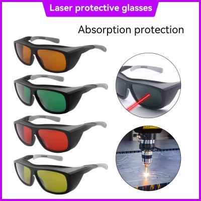 China EN 207 Certified Laser Safety Glasses Laser Protection Goggles Eyewear Anti Fog Anti Scratch Adjustable Comfortable UV Protection for Laser Cutting Engraving Marking Dental Medical Lab Workshop Unisex for sale