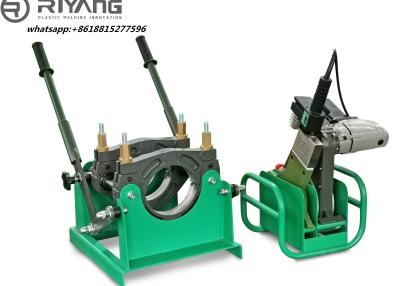 China 50-160mm 220V 50Hz with bronze Screws HDPE Manual Butt Fusion Welding Machine for sale