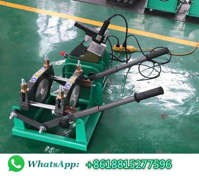 China 2 years warranty manual HDPE  fusion welding machine/63-160mm PE/PPR/PVC butt fusion welding machine for sale
