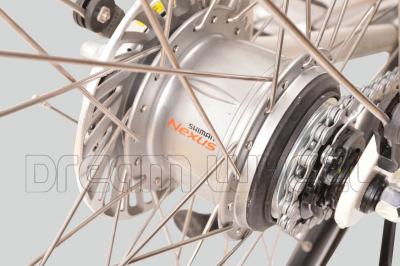 Cina freno elettrico della bicicletta 700C Front Wheel Gear Motor Roller della città 25km/H in vendita