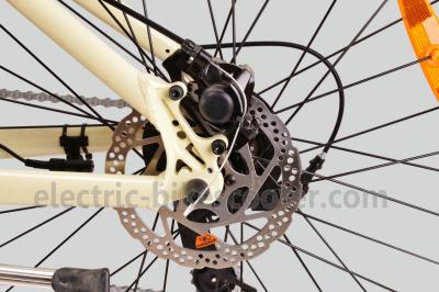 Cina Bicicletta elettrica 32km/H, metà di motore della montagna di 7 velocità dell'ingranaggio del mountain bike elettrico a 26 pollici in vendita