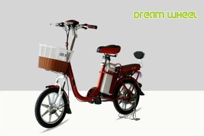 Cina freno a tamburo elettrico del motorino 48V 12Ah della bici dell'azionamento della ruota 25km/H due con la serratura in vendita