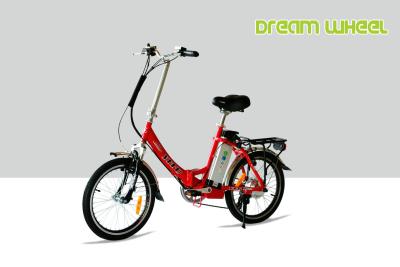 Cina La bici pieghevole leggera di alluminio V di E frena la batteria di 36V 10Ah in vendita