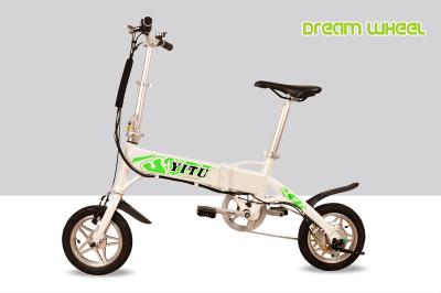 Cina Motore a 12 pollici Powerd di Mini Aluminum Folding Electric Bike 36V 250W in vendita