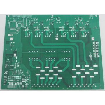 0.075mm (3 밀) 엄밀한 Pcb 널 브라운 산화물, 녹색 soldermask, 백색 전설 IPC-A-610D