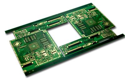 China OEM ODM Multilayer PCB Board ,  6 Layer  Printed Circuit Board with blue mask for sale