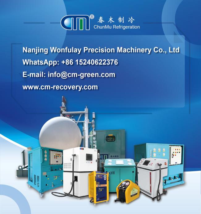 10 HP Oil-free Explosion Proof Refrigerant Recovery Machine with ≤120 kg/h Vapor and ≤8000 kg/h Liquid Recovery Rates 10